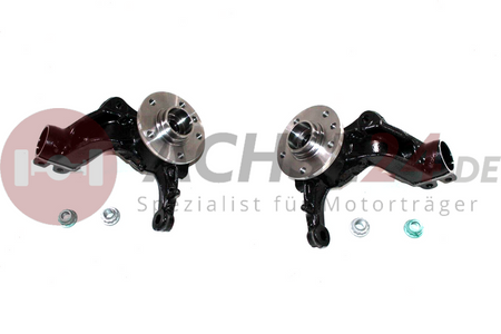 VW Transporter T5 T6 Original Achsschenkel Radnabe vorne SET 2 St ...